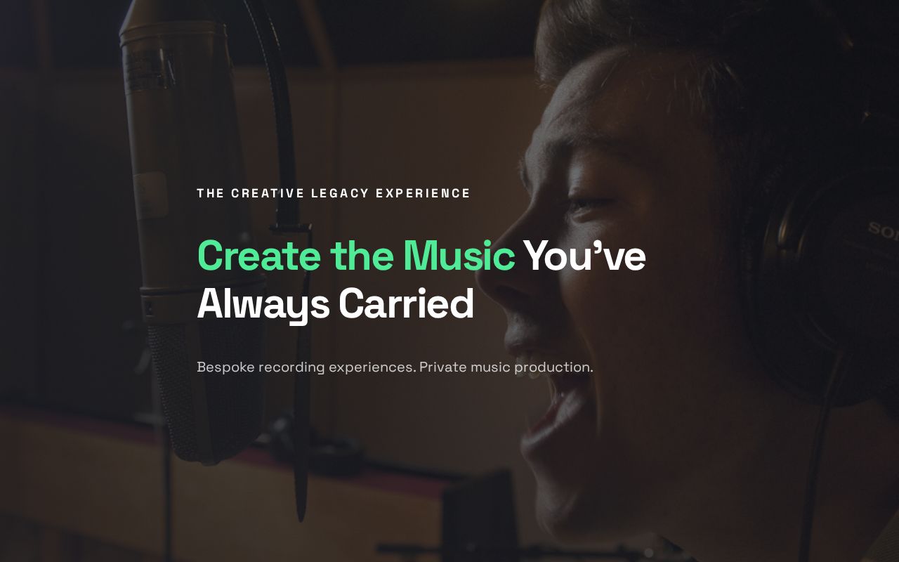 The Creative Legacy Experience